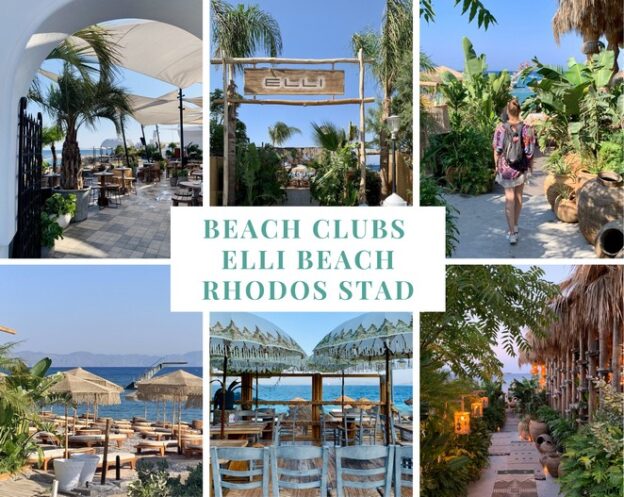 7 coole beach clubs op Elli Beach: trendy beach bars Rhodes Town ...