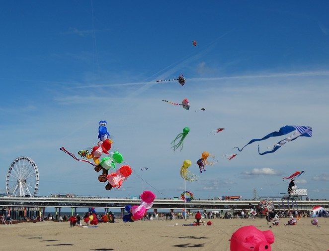 Vliegerfestival Scheveningen: mooie vliegers, leuk om mee te maken ...