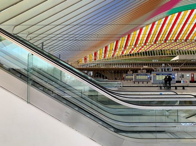 Station Luik-Guillemins, het fotogenieke treinstation van Luik (Liège ...